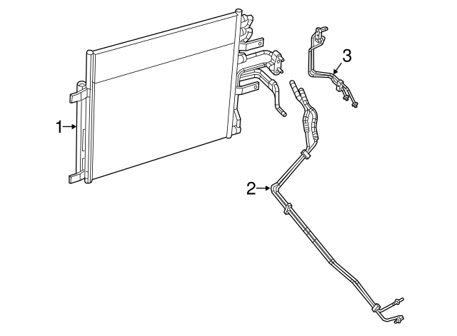 2013-2018 Ram Cooler 68184883AA | TascaParts.com