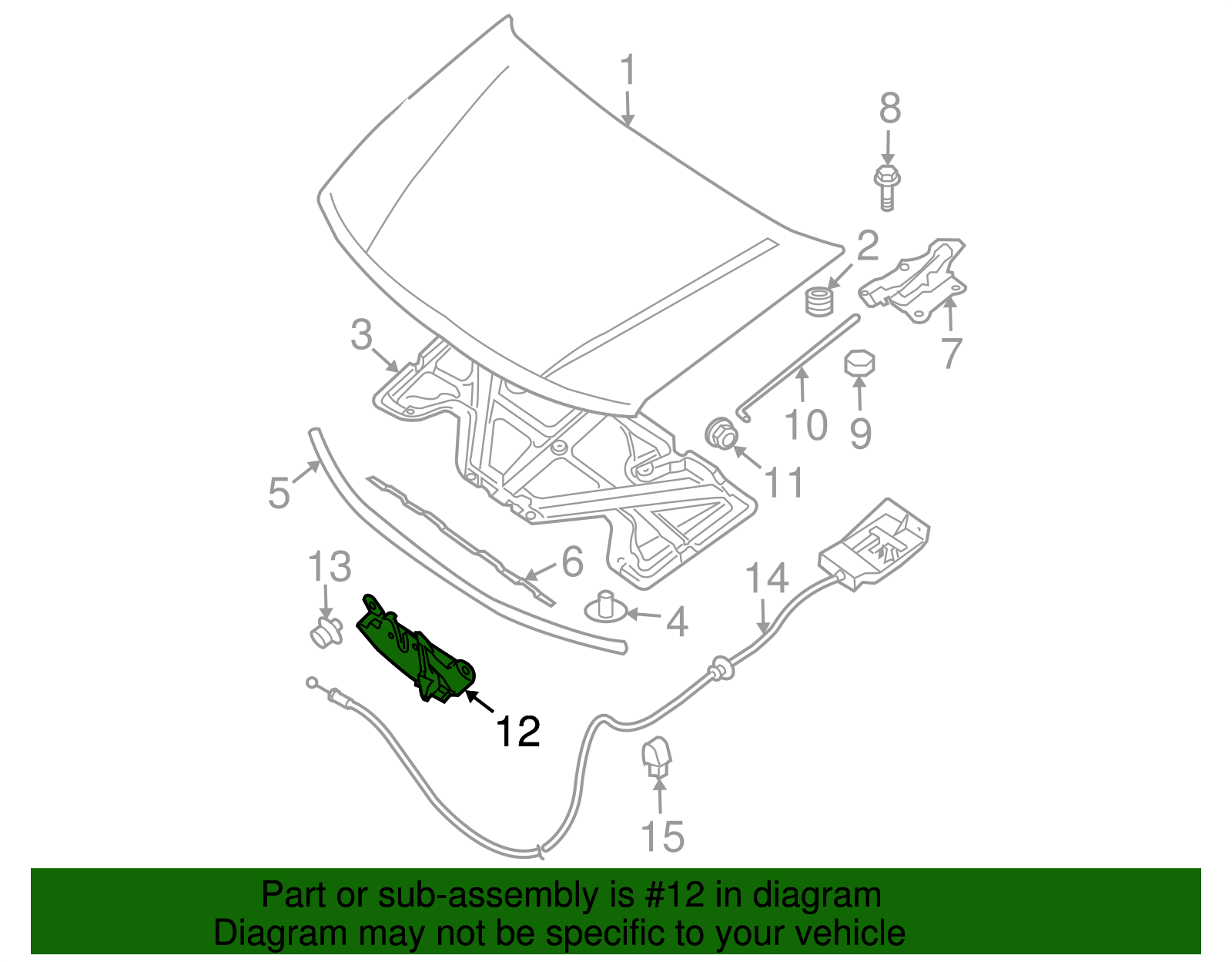 65601-EA500 - Lock - 2005-2021 Nissan | Nissan OEM Parts Direct