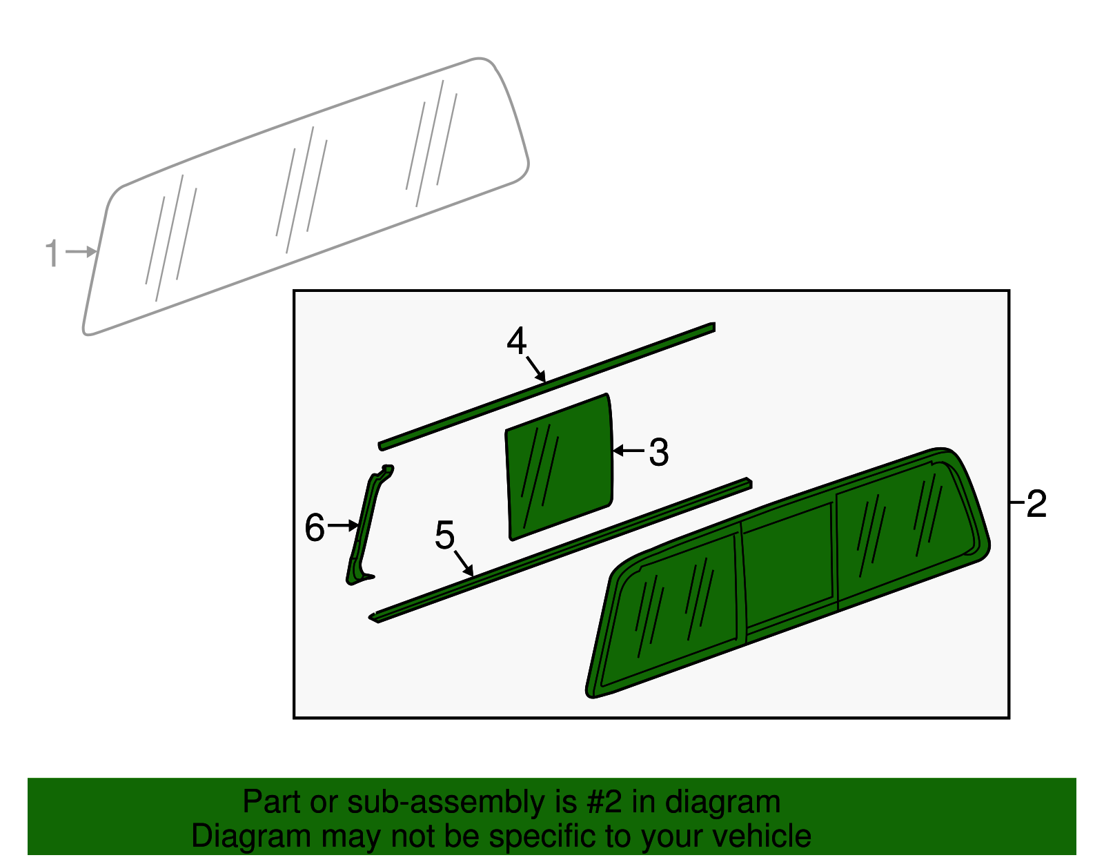 85126922 - Sliding Glass 2015-2025 GM | GMPartsNow