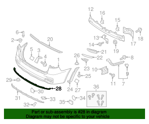 2016-2018 Kia Sorento OEM NEW 16-18 Kia Sorento Covers & Brackets Rear ...