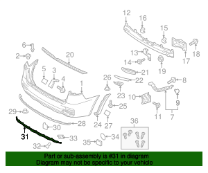 86665-C6200 - Skid Plate 2016-2018 Kia Sorento | Kia.Parts Store