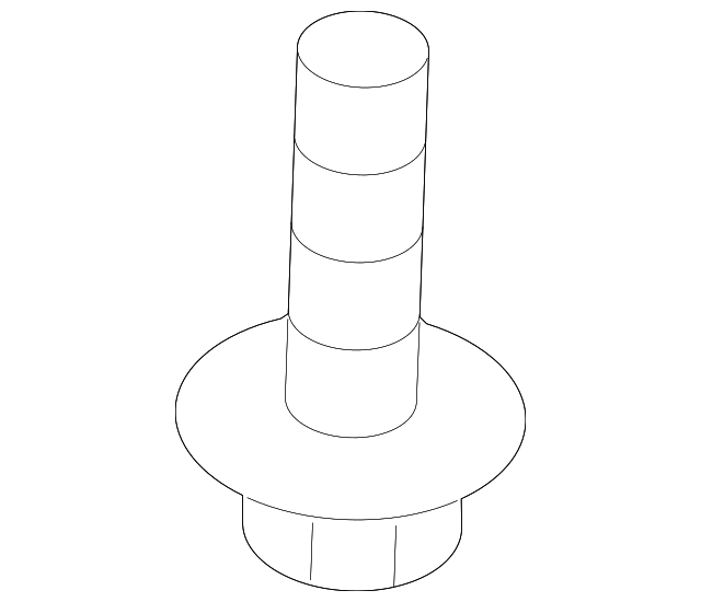 2001-2020 Kia Bumper Cover Screw 12441-05207B | TascaParts.com