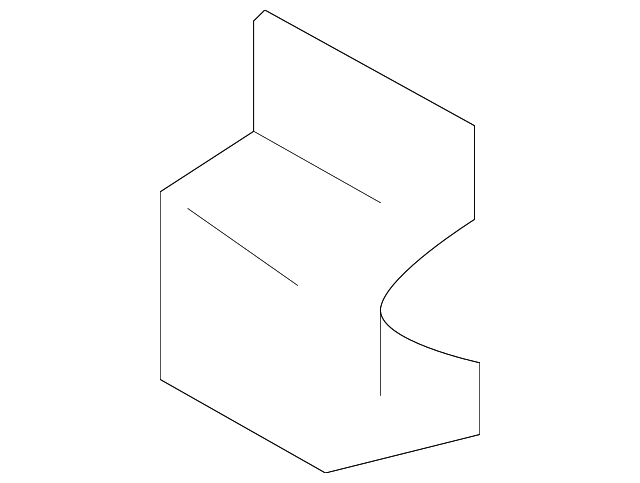 2016-2018 Kia Sorento Impact Bar Lower Bracket 86635-C6000 | TascaParts.com