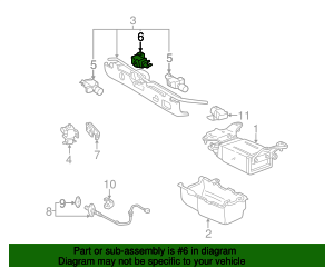 1999-2003 Lexus Vacuum Valve 90910-12196 | SSL Parts