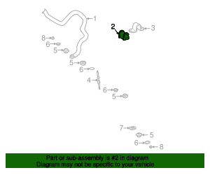 2004-2006 Scion Stabilizer Bar Bushing 48815-52030 | Toyota Parts Center