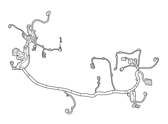 2014-2022 Jeep Wire Harness 68237628ad | TascaParts.com