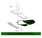 2019-2024 Toyota Splash Shield 51420-0R061 | Toyota Parts Center