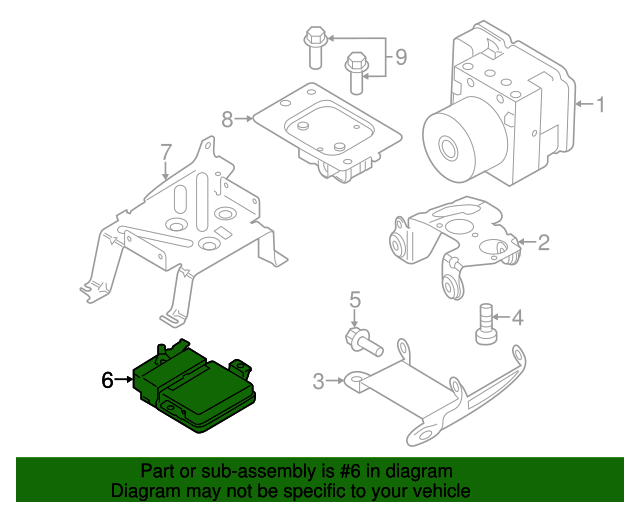 2007-2018 Volvo Parking Brake Control Unit Module XC60 V60 V70 XC70 S80 ...