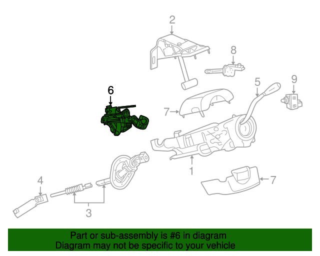 68470757AA - Gearshift Bracket | Mopar Parts Canada