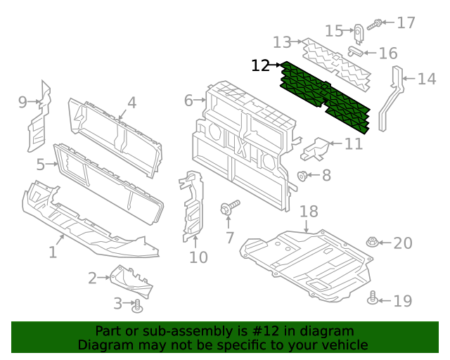2019-2023 Ford Transit Connect Shutter KT1Z-8472-B | Blue Springs Ford