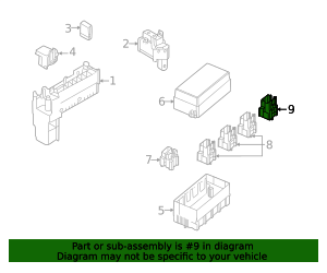 24382-6RA0B - Relay Cover 2021-2024 Nissan Rogue | Nissan Parts ...