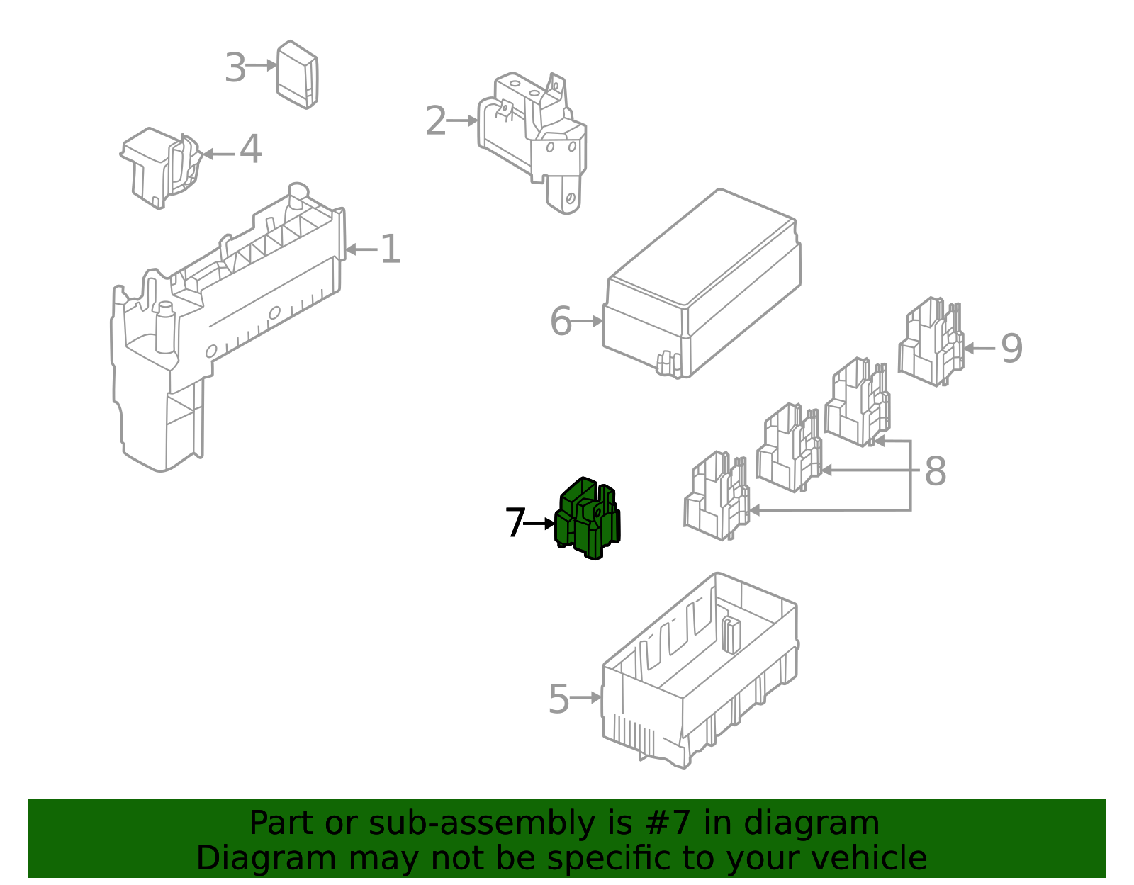 2021-2025 Nissan Relay Cover 24382-6RA0C | Nissan Parts Central
