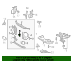 53284-60010 - Side Panel Upper Reinforced - 2010-2020 Toyota 4Runner ...