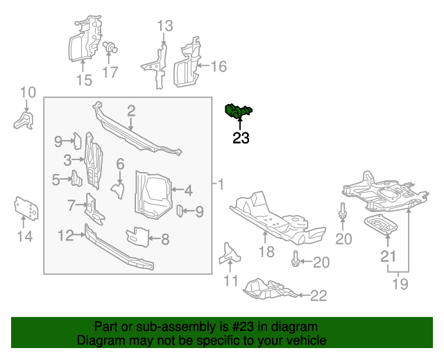 2014-2020 Toyota 4Runner Air Temp Sensor 88790-28090 | OEM Parts Online