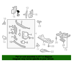 2010-2024 Toyota Under Cover Clip 90467-07220 | Camelback Toyota Parts