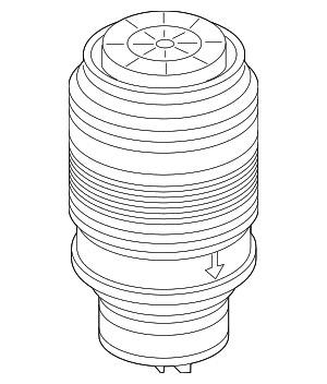 2015-2023 Mercedes-Benz Air Spring 2053200125 | Retail Performance Auto ...