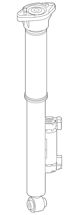 205-320-73-00 - Shock Assembly 2018-2023 Mercedes-Benz C 300 | Mercedes ...