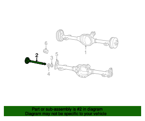 1990-2003 GM Shaft 26064387 | GMPartsDirect.com