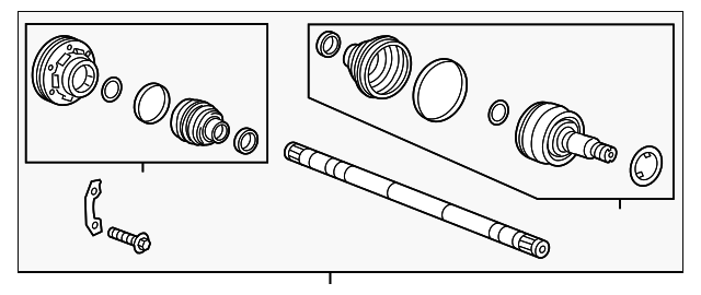 Rear Passenger Side Axle Half-Shaft 84855965 | GMPartsDirect.com