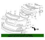 2014-2016 Chevrolet Ambient Air Temperature Sensor Wiring Harness ...