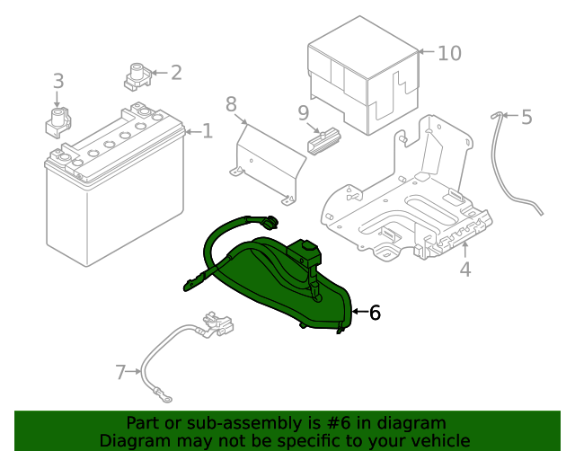 Genuine BMW 61-12-8-706-870 | Positive Cable | FREE Shipping on Most ...
