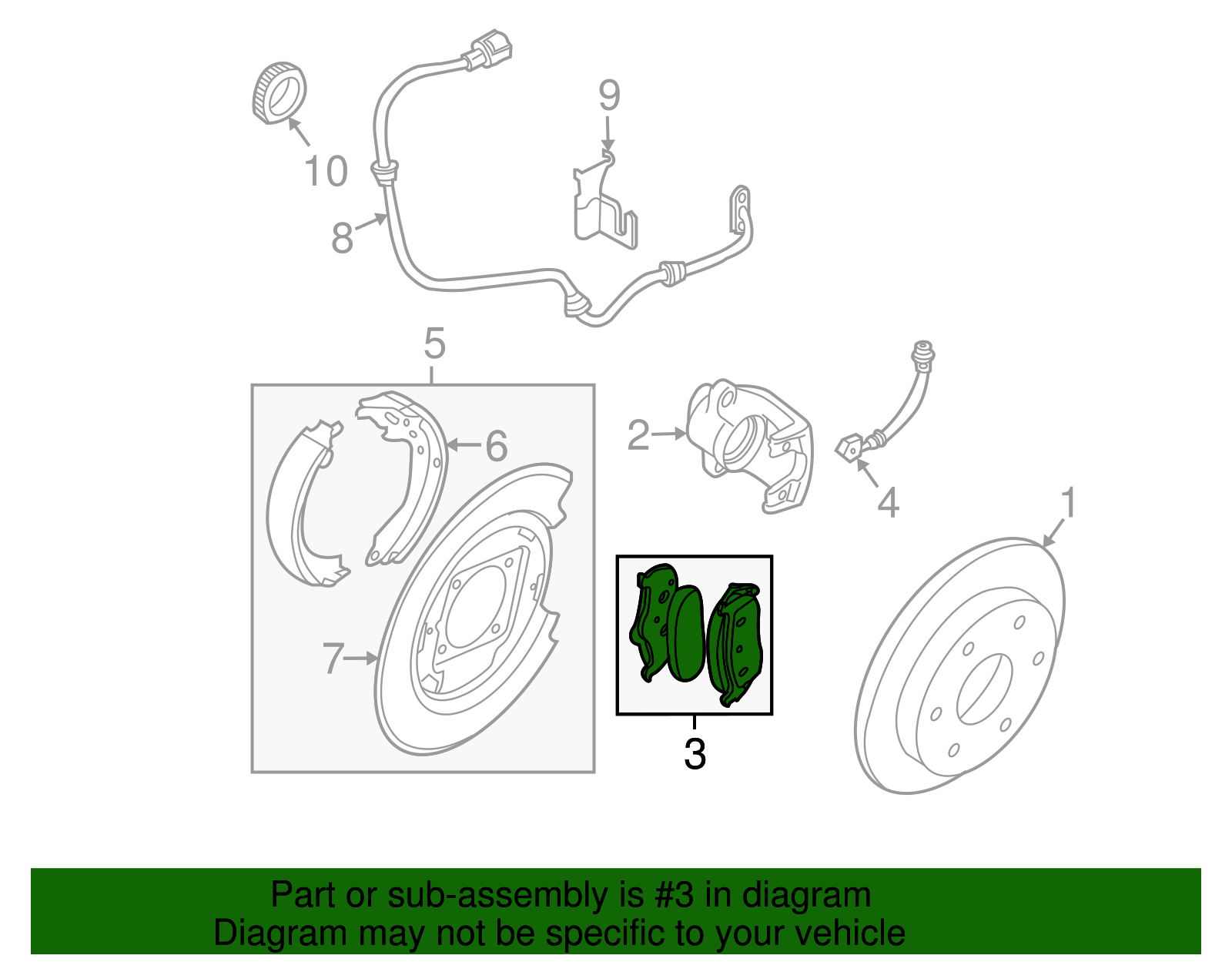 2020-2025 Nissan Frontier Disc Brake Pad Set D4060-9BT0C | Temecula ...