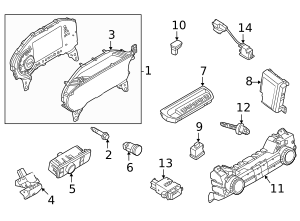 2021 Ford Power Switch M2DZ-10B776-AA | TascaParts.com