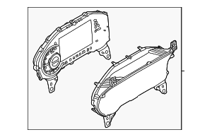 N2DZ-10849-C - Cluster Assembly 2022-2024 Ford Bronco | Ford Parts Direct