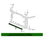 71430-TEA-T00 - Lower Brace 2017-2024 Honda | Honda Parts Online