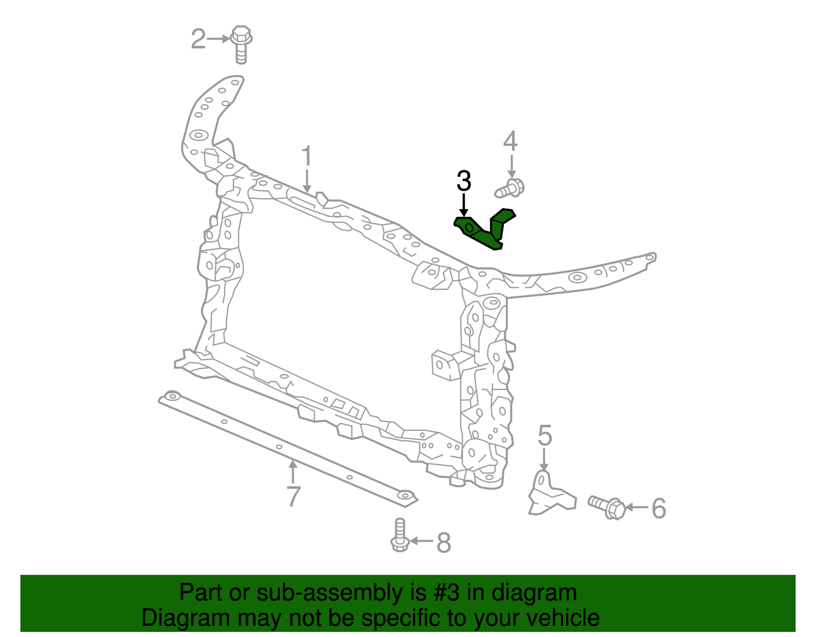 74171-TVA-A00 - Upper Plate 2018-2022 Honda Accord | Honda Parts Online