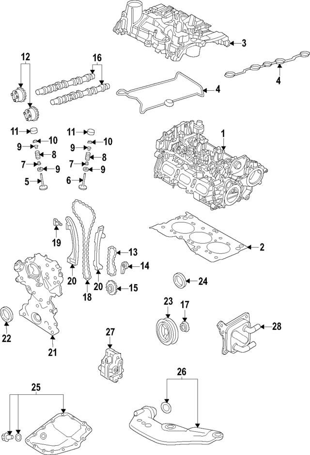 2021-2024 Nissan Rogue Engine Timing Sprocket 15043-6RC0A | Ziegler ...