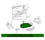 2009-2010 Toyota Corolla Spare Cover 64771-02110-C0 | LaGrange Toyota