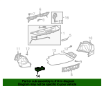 2009-2013 Toyota Corolla Cushion 64777-02140 | Toyota Parts Center