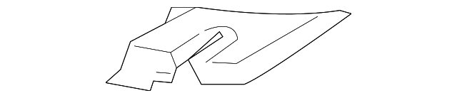 2007-2014 GM Black Passenger Side Air Inlet Grille Panel 15946002 ...