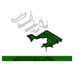 2009-2024 Ford Floor Pan 9c2z1511135a | TascaParts.com