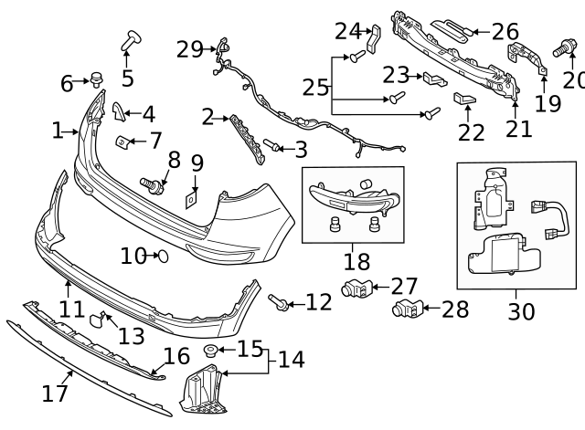 2020-2021 Kia Sportage Bumper Cover 86640-D9500 Kia Parts Store Kia ...