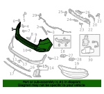 86611-D9500 - Bumper Cover 2020-2022 Kia Sportage | Kia.Parts Store