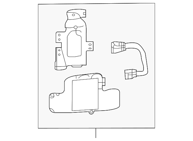 2019-2020 Kia Sportage Blind Spot Radar 99150-D9500 | QuirkParts