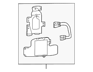 99140-D9500 - Blind Spot Radar 2019-2020 Kia Sportage | Kia.Parts Store