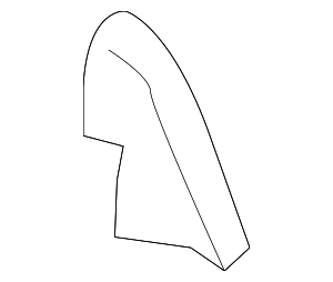 2017-2022 Kia Sportage Side Retainer Lower Bracket - Passenger Side (RH ...