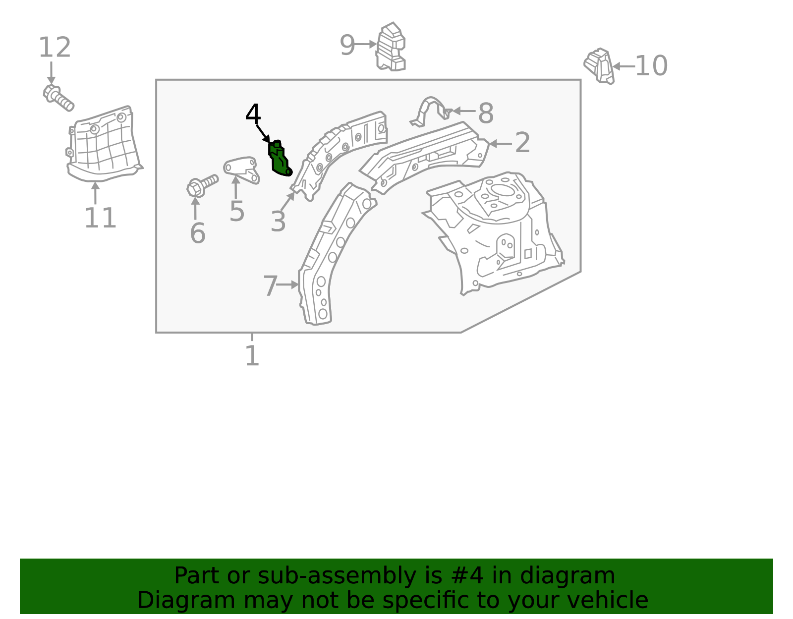 2019-2025 Toyota Plate 53786-0R010 | Toyota Parts Center