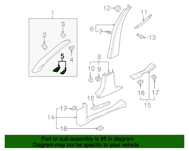 Speaker Grille - GM (89046861) | GMPartsDirect.com