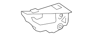 3C8-807-393-D - Bumper Cover Support Rail 2013-2017 Volkswagen CC ...