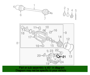 2004-2019 Mopar Seal 5134787AB | TascaParts.com