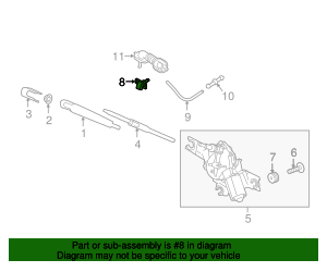 98931-C5000 - Nozzle 2017-2024 Kia | Kia.Parts Store