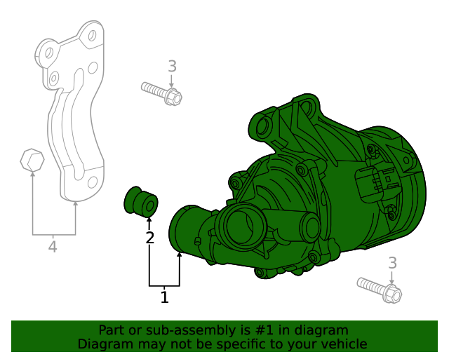 12724522 - Water Pump Module 2021-2023 GM | AutoNationParts.com