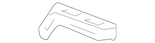 2009-2020 Dodge Journey Air Baffle - Passenger Side (RH) 5155718AC ...