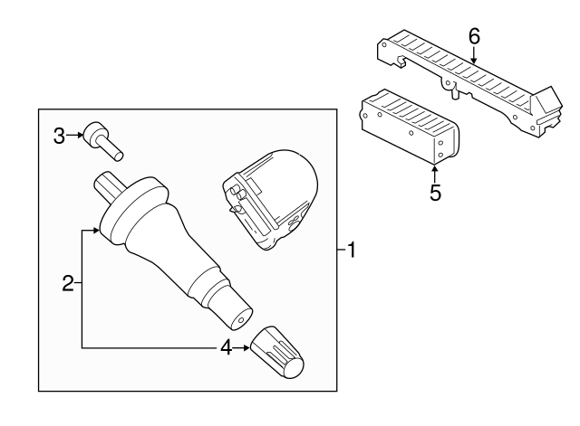 FR3Z-1700-C - Valve Stem 2015-2024 Ford | AutoNation Parts