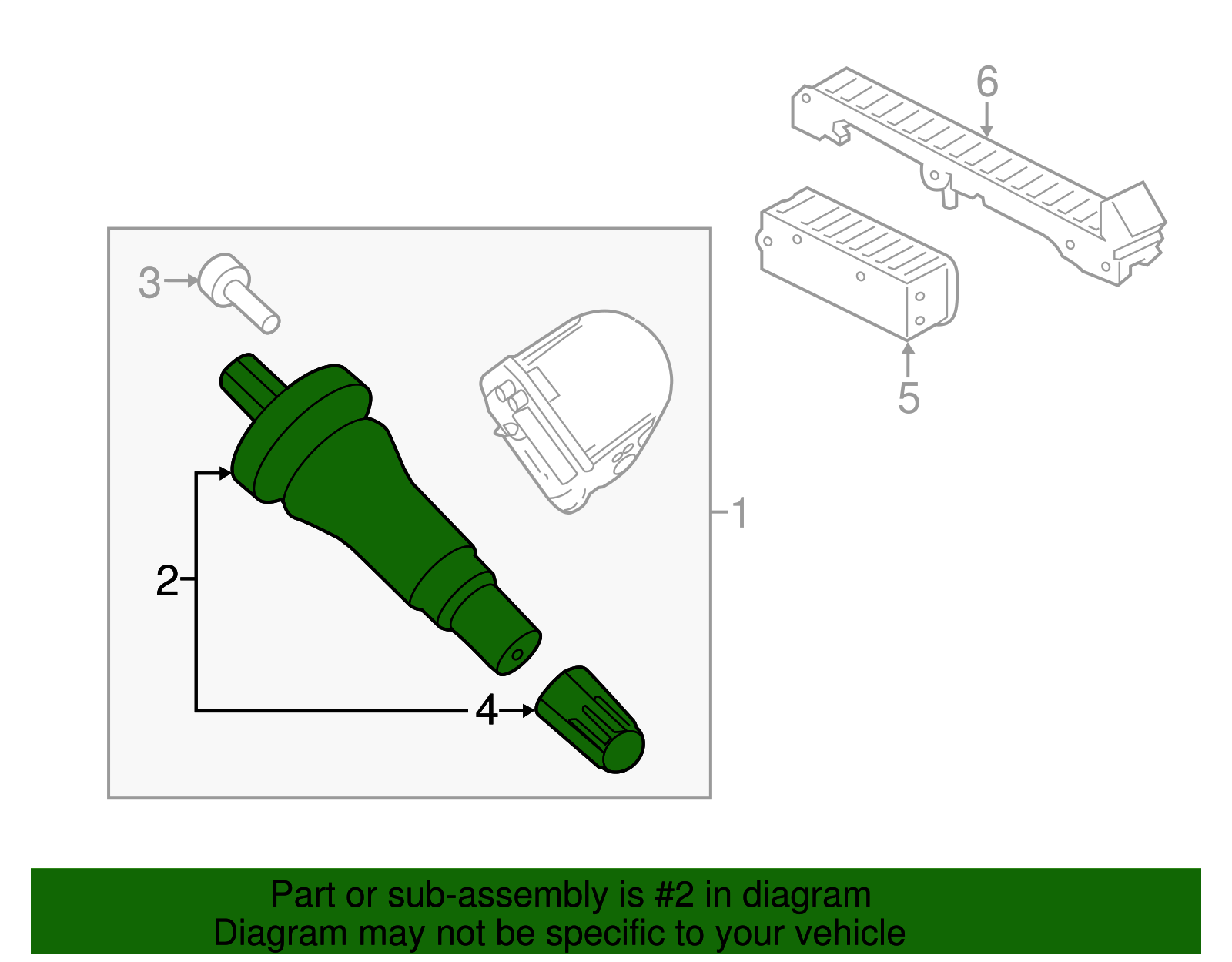 FR3Z-1700-C - High-Quality Valve Stem for 2015-2024 Ford | AutoNation Parts