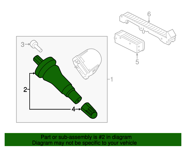FR3Z-1700-C - Valve Stem 2015-2024 Ford | AutoNation Parts